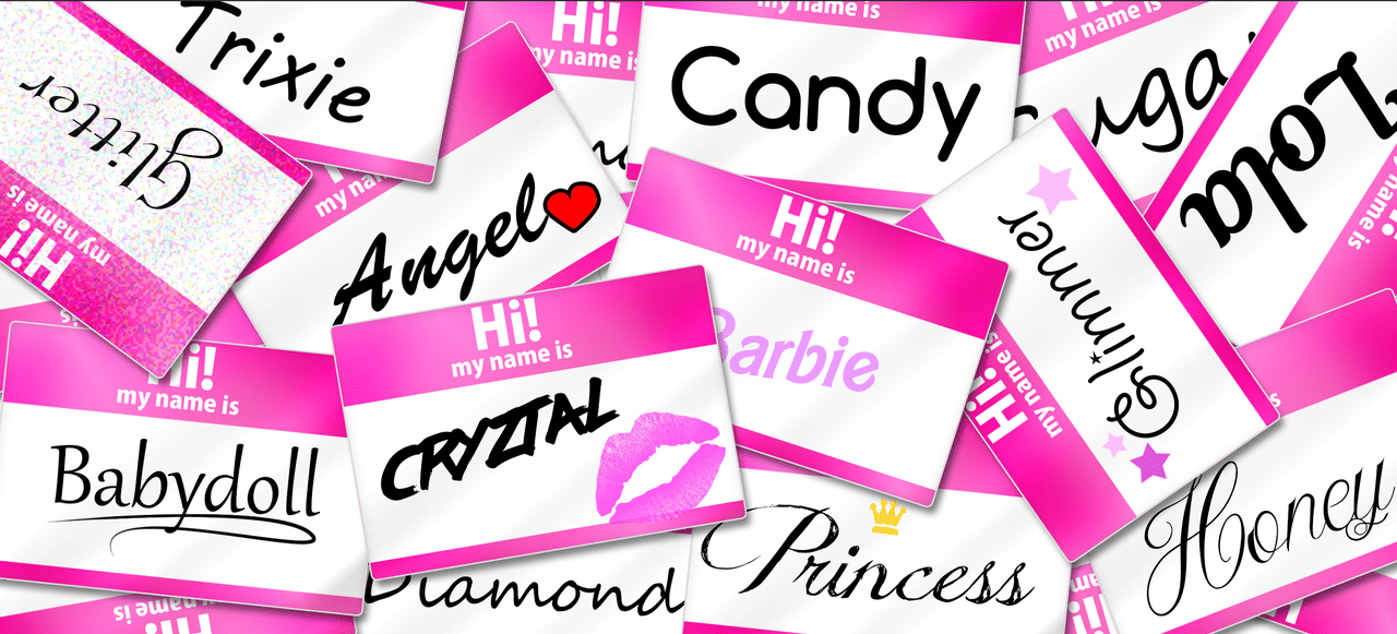 100 Most Popular Names for Strippers & Exotic Dancers - Love Bunnies